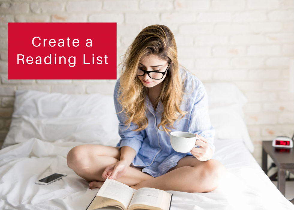 Create a Reading List - Ammie